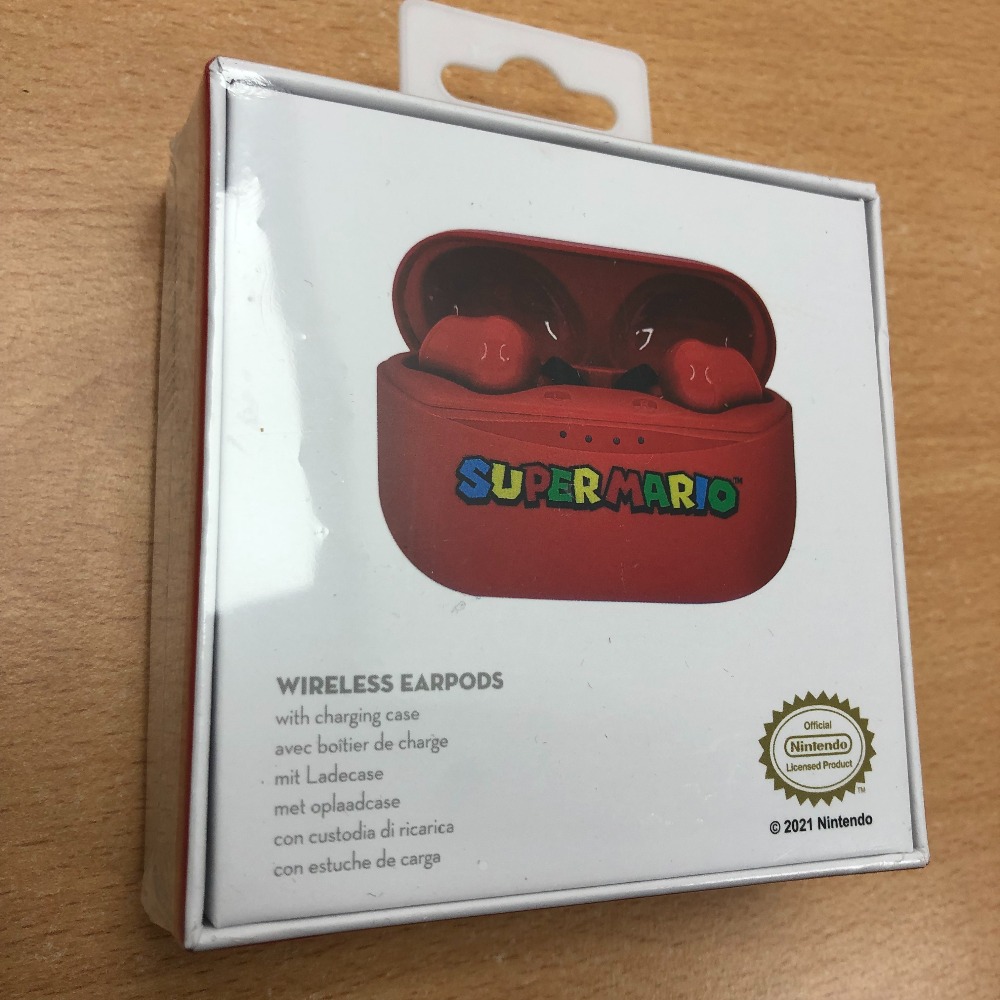 Pre-owned OTL TWS Super Mario Earpods (Red) /Earpods OTL TWS Super ...